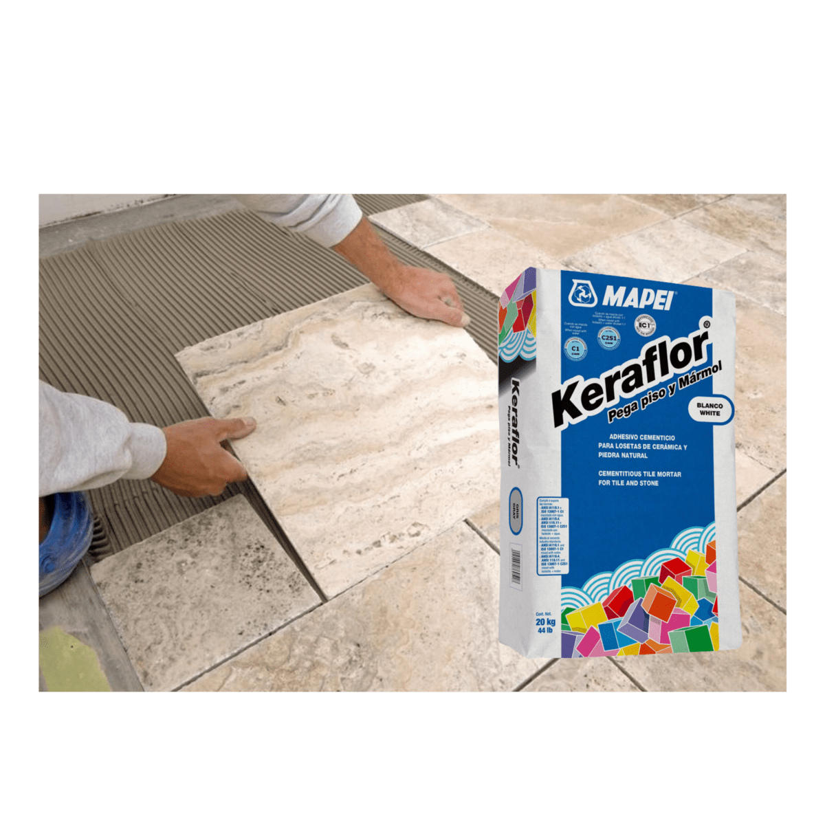 Adhesivos para porcelanatos y cerámicas - Delta Millennium